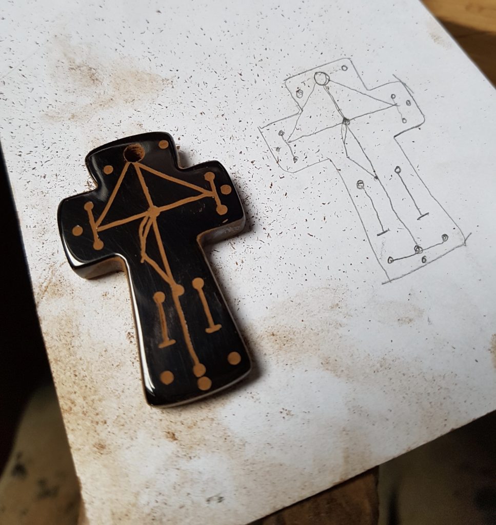 Whitby Jet witch charms - The Ebor Jetworks