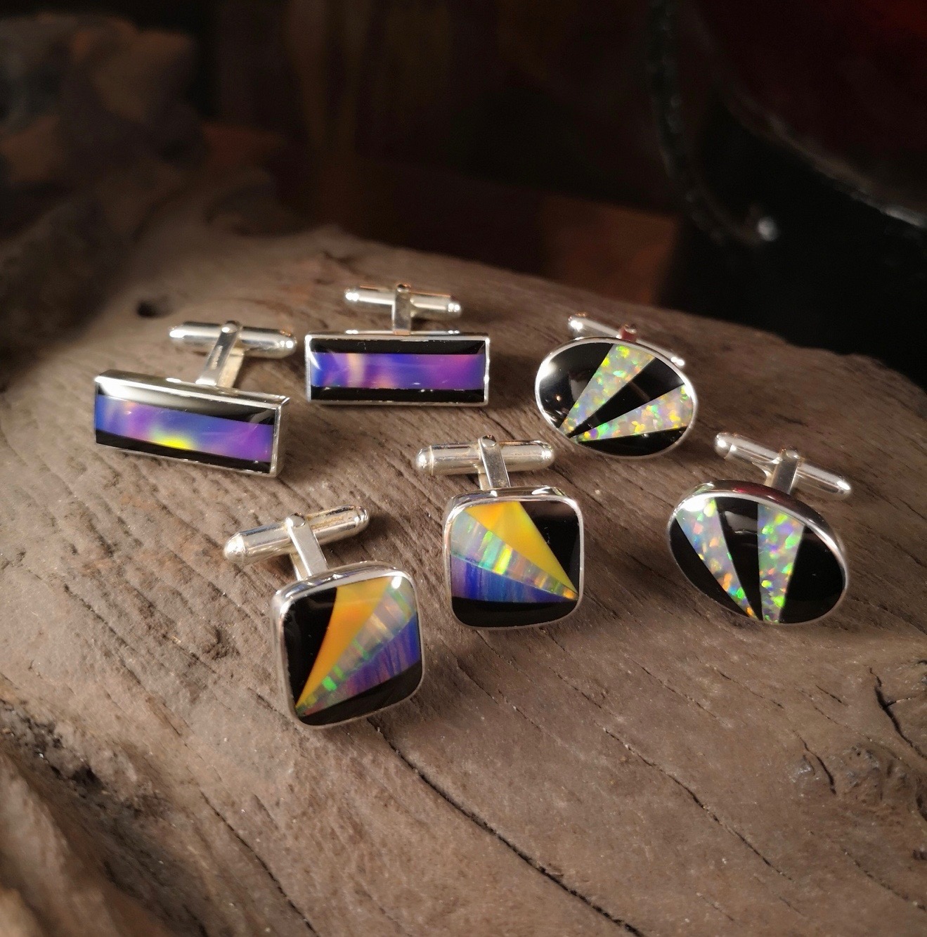 Whitby Jet Cufflinks |Sterling Silver Cufflinks| Whitby Jet | Whitby ...
